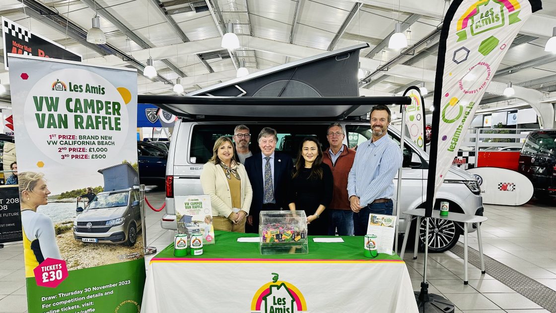 Congratulations to the winners of Les Amis' 2023 VW Camper Van Raffle